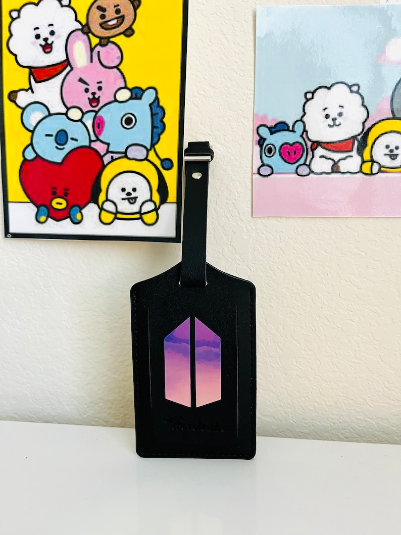 BTS Luggage Tag BTS Army Luggage Tag BTS Tag - Etsy
