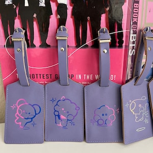 BTS Luggage Tag, BTS Army Luggage Tag, BTS Tag, BT21 Luggage Tag, BT21 ...