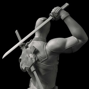 Deadpool Infinity Gauntlet Bust STL - Etsy