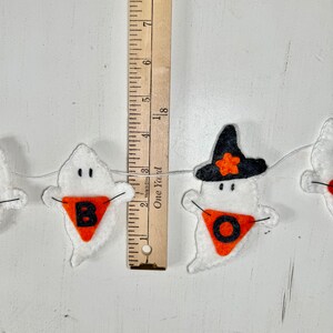 DIY Kit Mini Boo Banner, Halloween Decor, Felt Banner, Boo, Ghosts, - Etsy