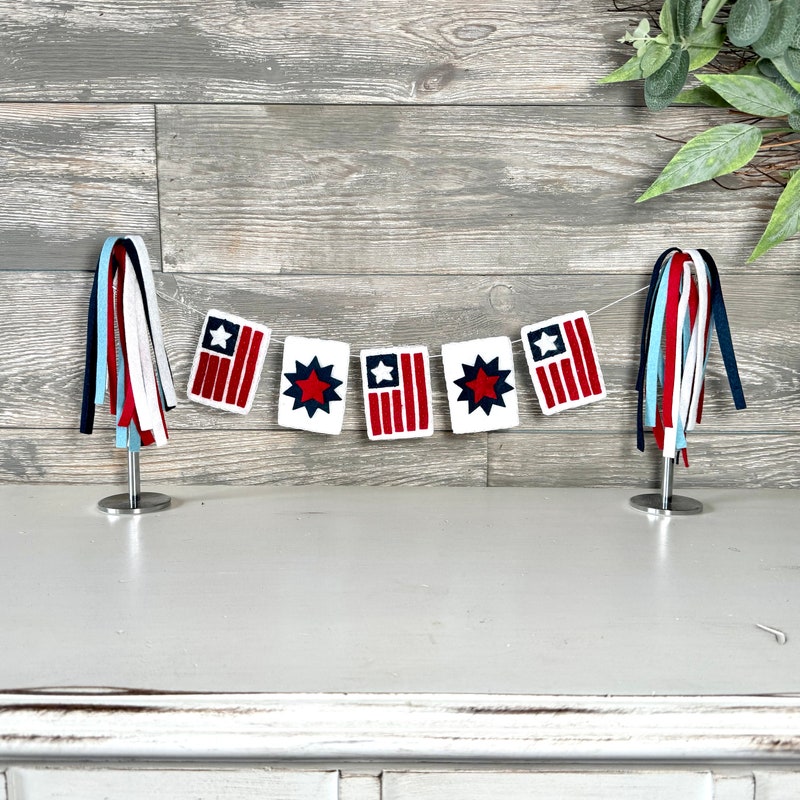 Mini Flag Garland - Etsy