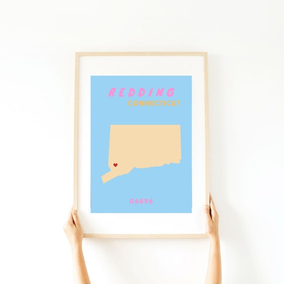 CUSTOM State Preppy Posters Digital Print Trendy Wall Decor - Etsy