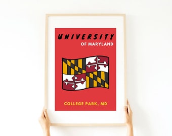 Umd Preppy Poster - Etsy