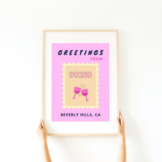 CUSTOM State Preppy Posters Digital Print Trendy Wall Decor - Etsy