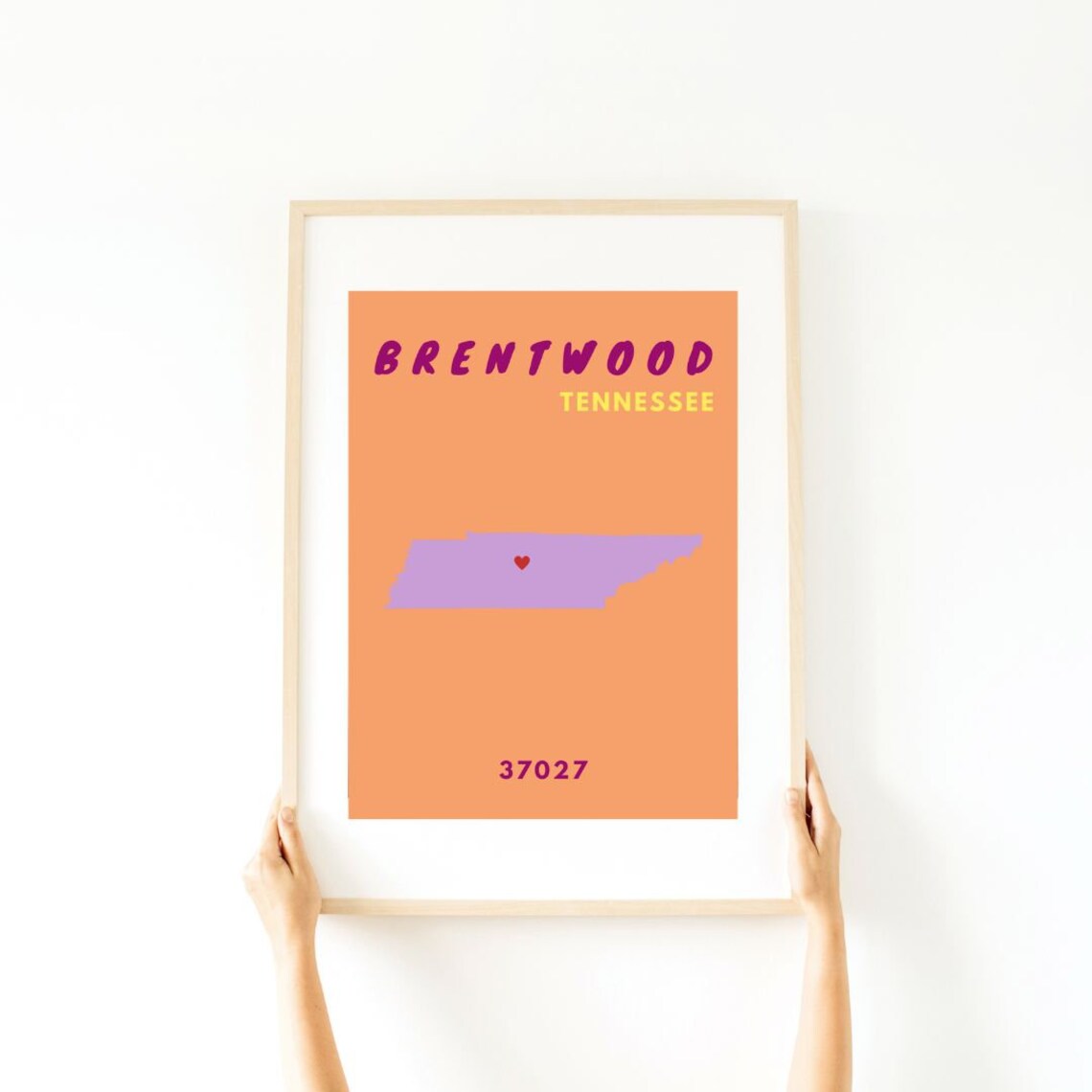 CUSTOM State Preppy Posters Digital Print | Trendy Wall Decor | College ...