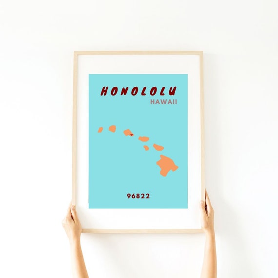 CUSTOM State Preppy Posters Digital Prints Trendy Wall Decor - Etsy