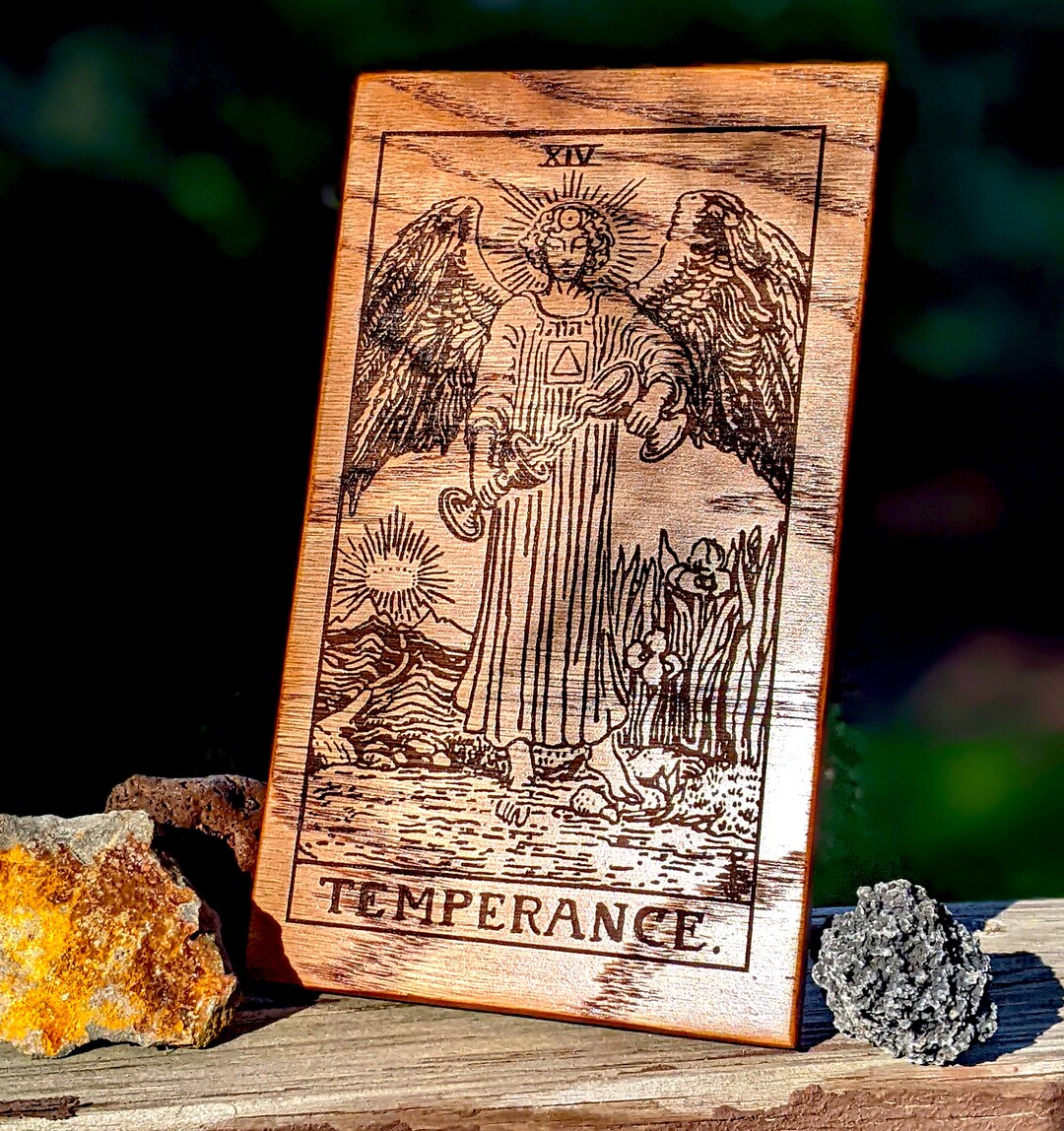 Wooden Tarot Plaques Witch Art Your Choice Handmade Gift - Etsy