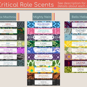 Bells Hells Candles ⋄ Handmade ⋄ Critical Role Campaign 3 - Etsy