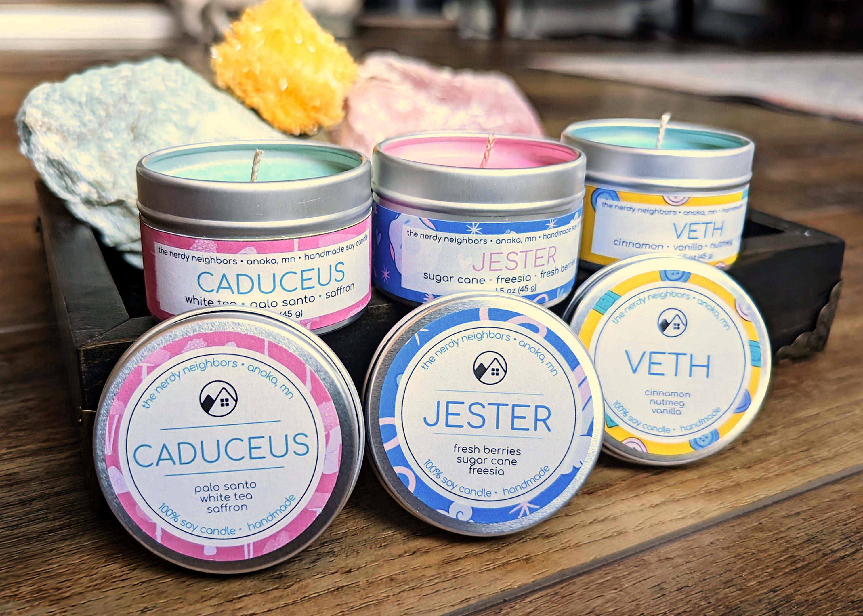 Mighty Nein Candles ⋄ Handmade ⋄ Critical Role Campaign 2 - Etsy