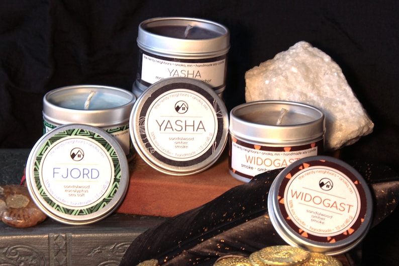 Mighty Nein Candles Handmade Critical Role Campaign 2 - Etsy