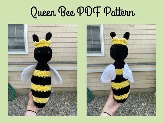 PDF Pattern: Amigurumi Queen Bee Crochet Pattern - Etsy