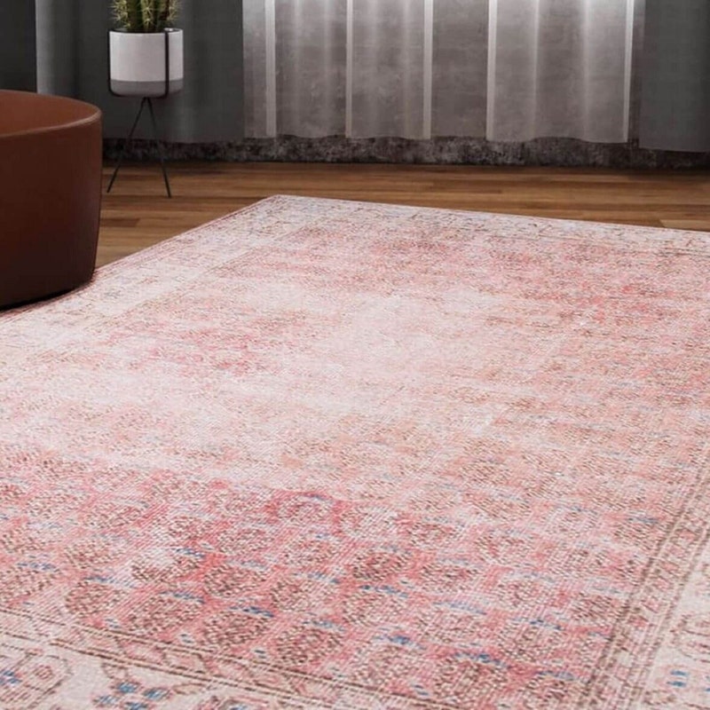 Pink Vintage Rugs - Etsy