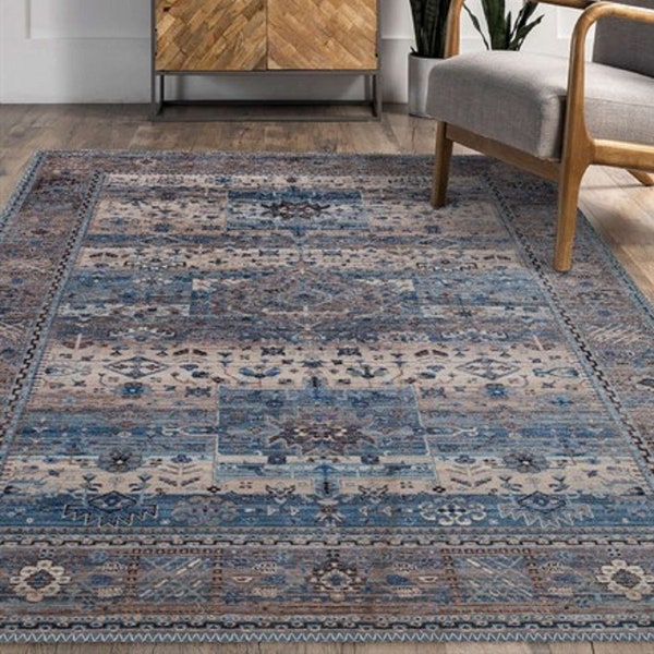 Royal Blue Persian Rugs - Etsy