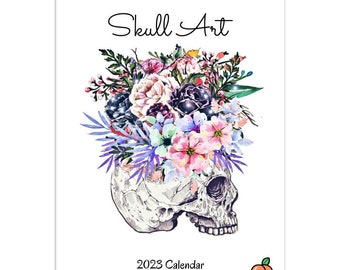 Skull Calendar - Etsy