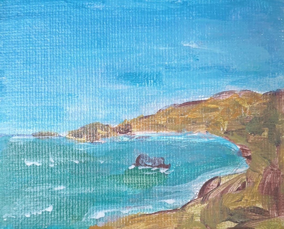 Mini Seascape - Table Art - Etsy