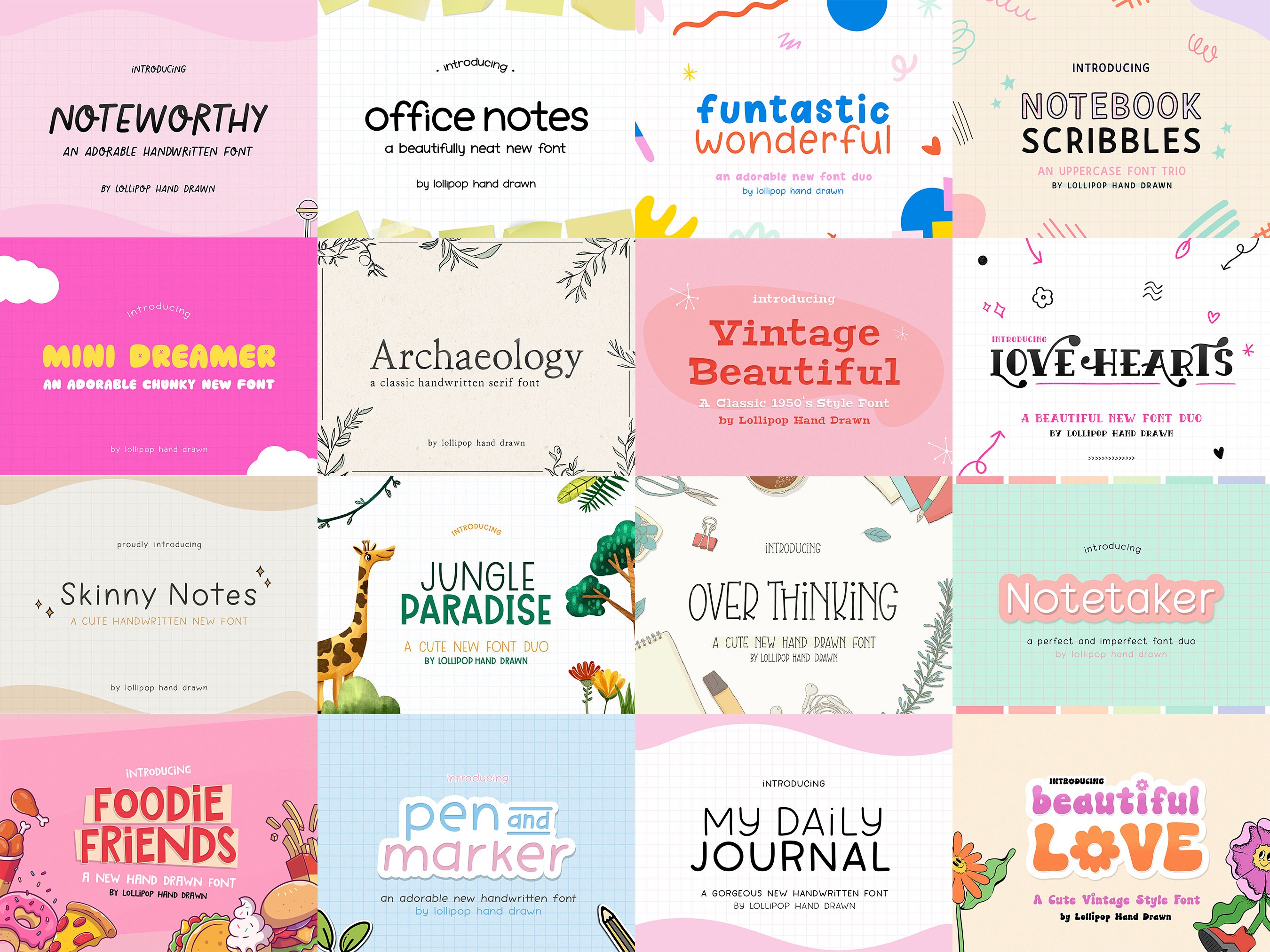 Fonts, Craft Fonts, Cricut Fonts, Font Bundles, Corjl Fonts, Procreate ...