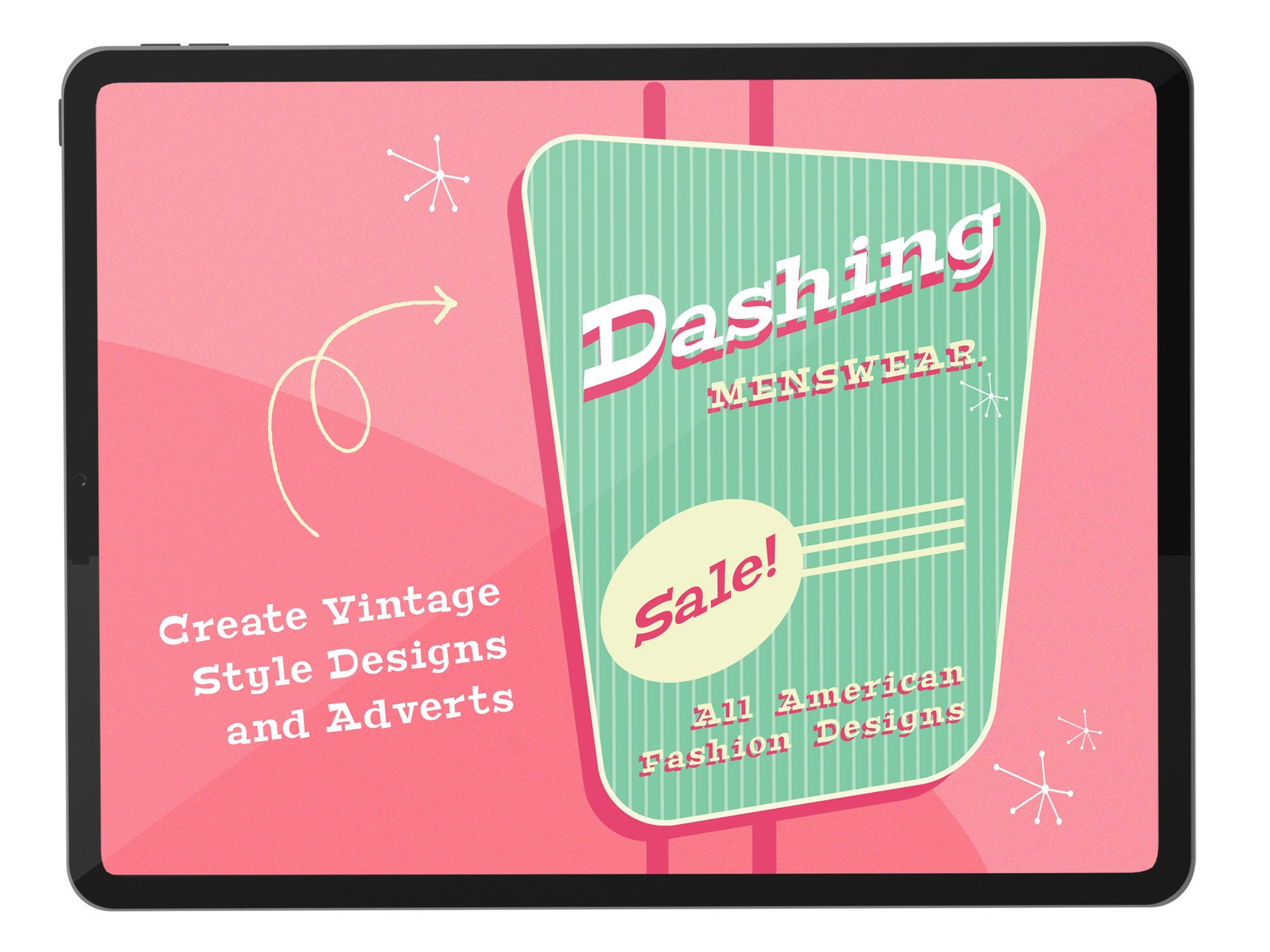 Fonts, Vintage Fonts, Retro Fonts, 1950s Fonts, 1960's Fonts, Mid ...