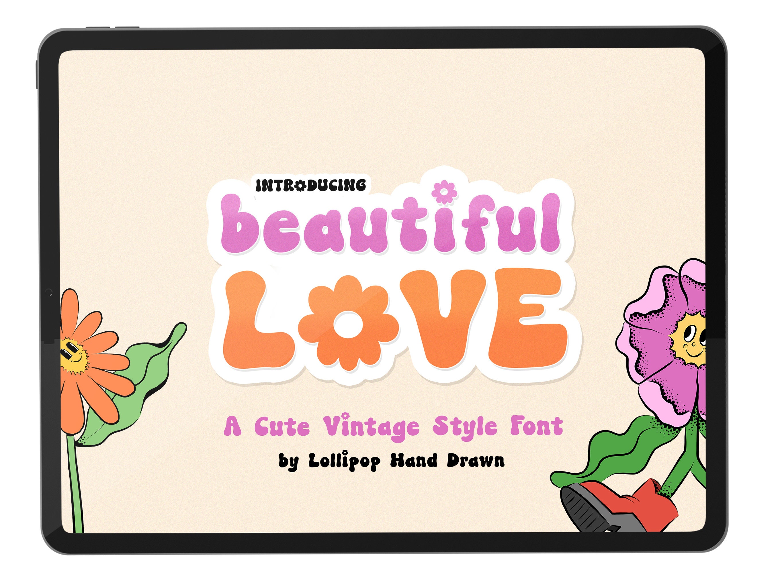 Fonts, Retro Fonts, Vintage Fonts, 60's Fonts, Groovy Fonts, Cricut ...