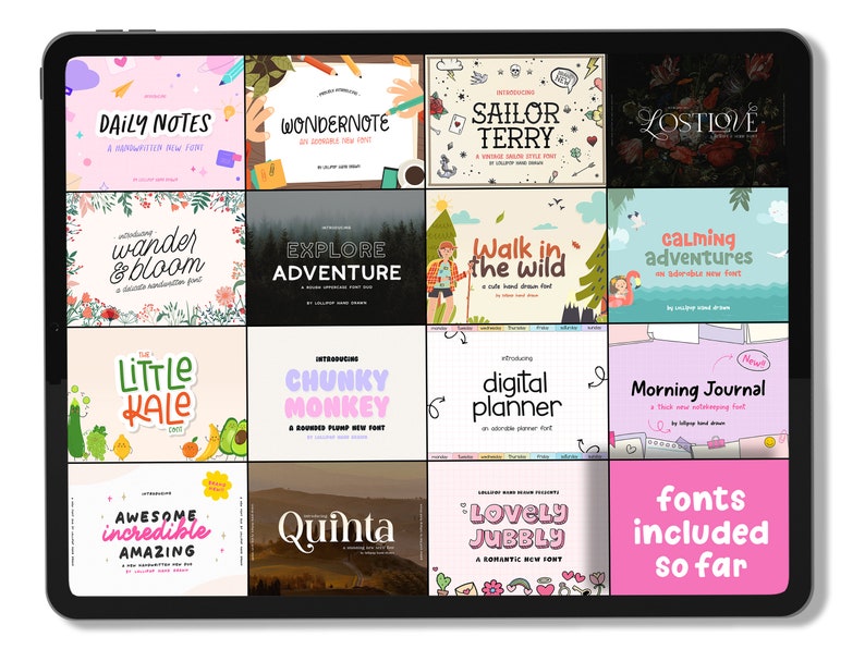 Fonts, Font Bundles, Handwriting Fonts, Cheap Fonts, Cute Fonts, Craft ...