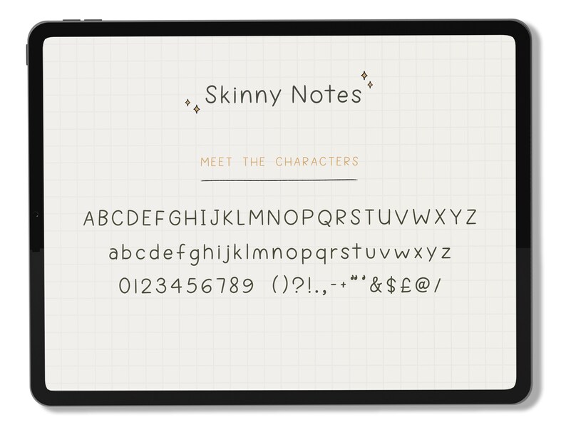 Fonts Neat Fonts Note Fonts Goodnotes Fonts Craft Fonts - Etsy