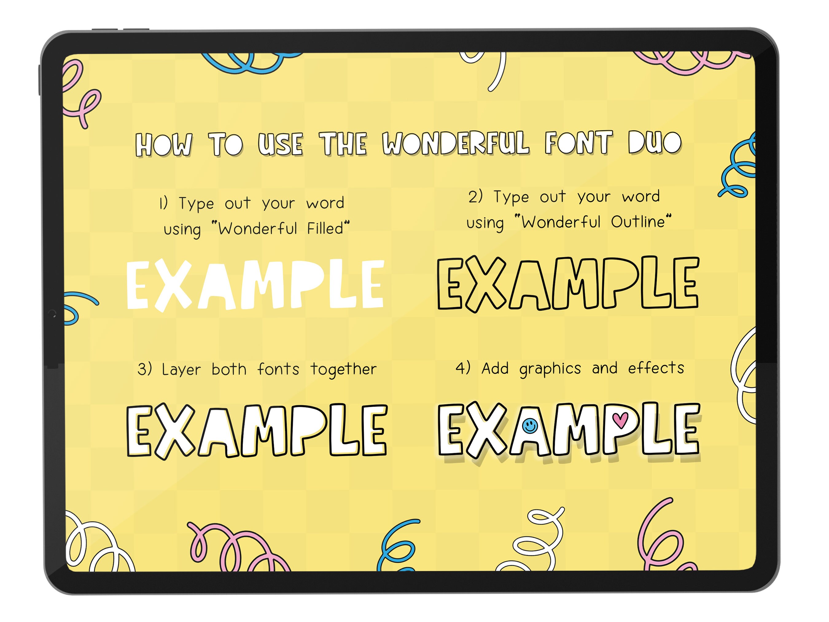 Fonts, Font Family, Procreate Fonts, Canva Fonts, Corjl Fonts, Cute ...