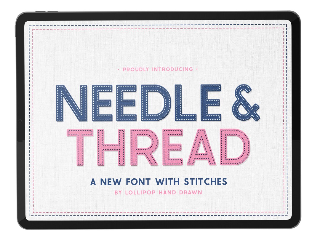Fonts, Stitched Fonts, Sewing Fonts, Craft Fonts, Cricut Fonts ...