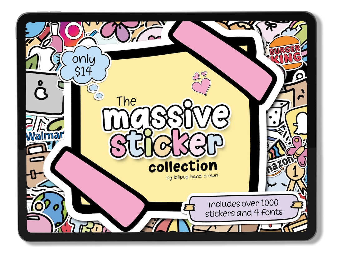 Digital Stickers, Goodnotes Stickers, Notability Stickers, Planner ...