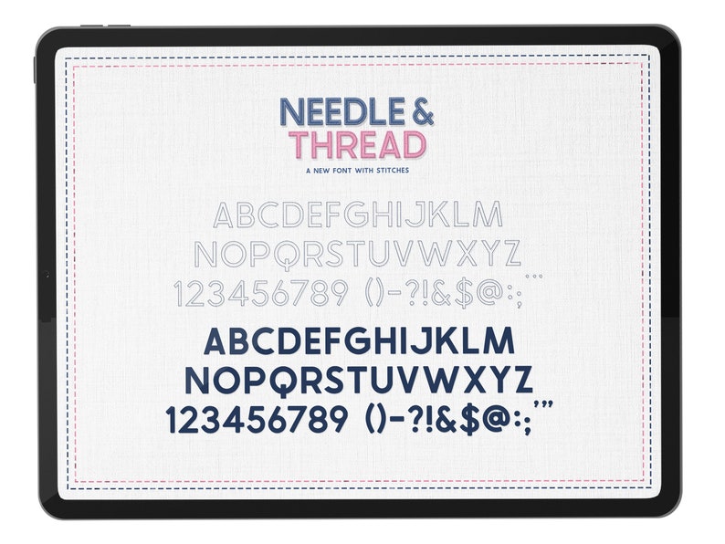 Fonts, Stitched Fonts, Sewing Fonts, Craft Fonts, Cricut Fonts ...