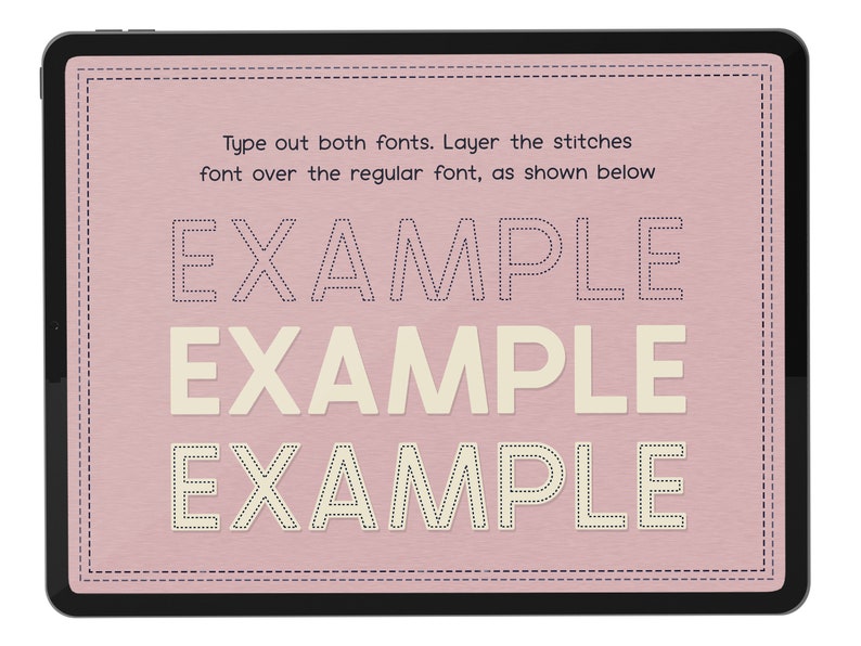 Fonts, Stitched Fonts, Sewing Fonts, Craft Fonts, Cricut Fonts ...