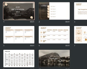 Powerpoint Templates - Etsy