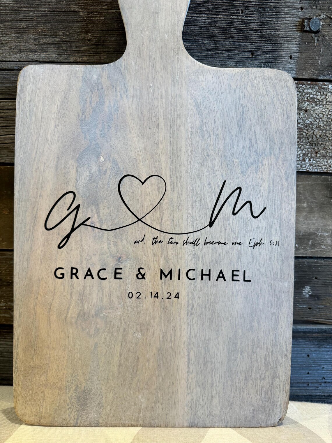 Custom Wedding Sign | Personalized Couple Name Sign | Wedding Gift ...