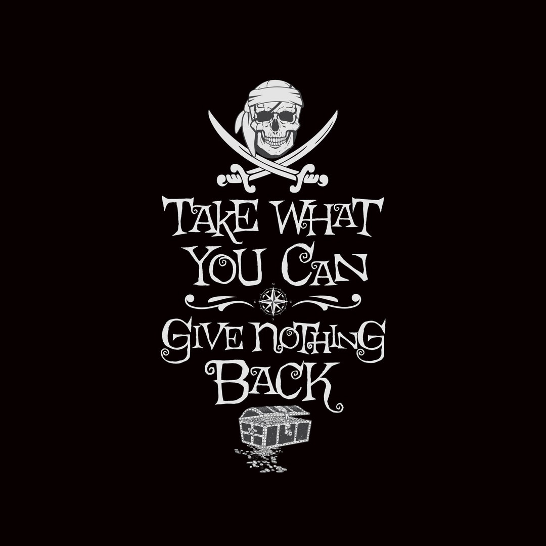Pirates of the Caribbean, Take What You Can Give Nothing Back | SVG PNG ...