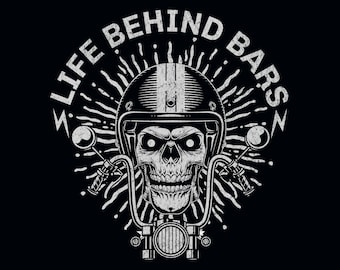 Life Behind Bars Png| Skeleton Motorcycle Rider Png| Motorcycle Rider Png| Biker Png, Life ...