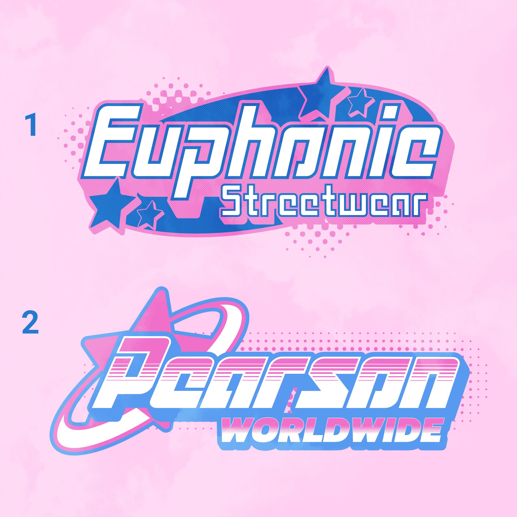 Custom Digital Y2K Logo , Dream Team Logo - Etsy