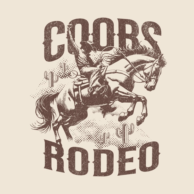 Coors Rodeo Png, Western Designs, Cowboy Png - Etsy