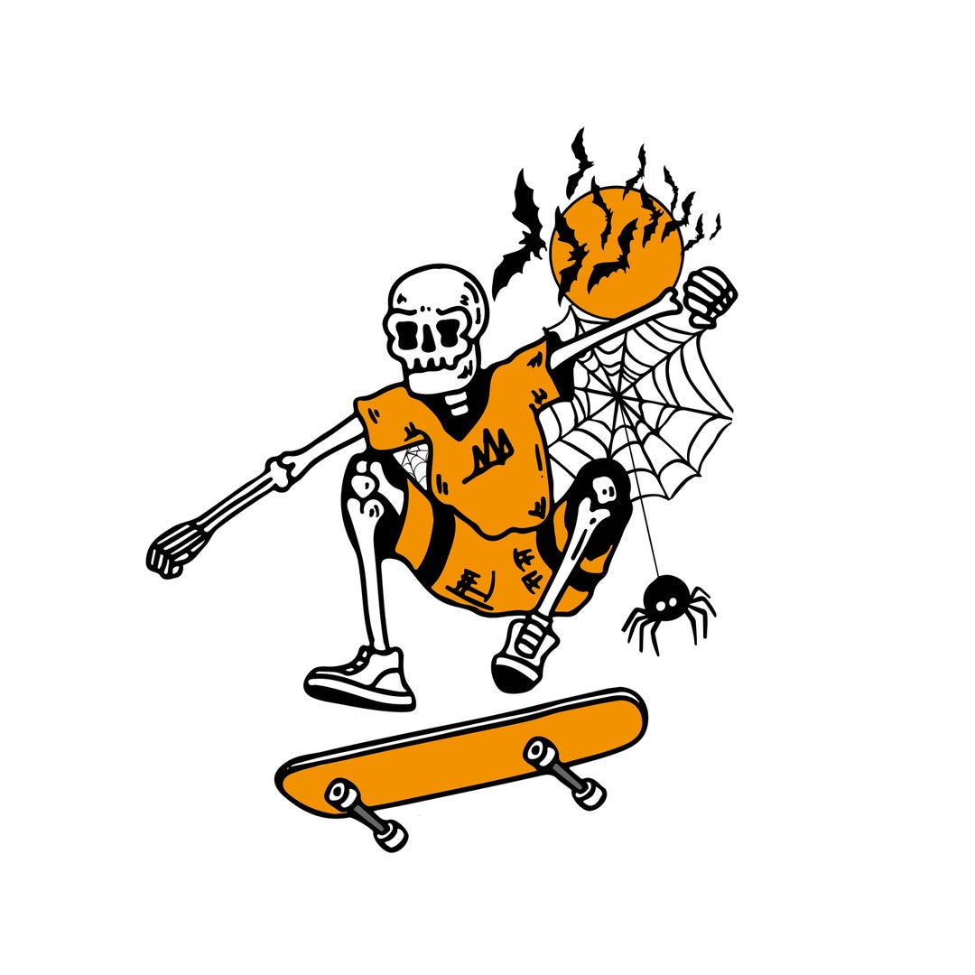 Skeleton Snowboarding Svg,halloween Snowboarding ,halloween Svg ...