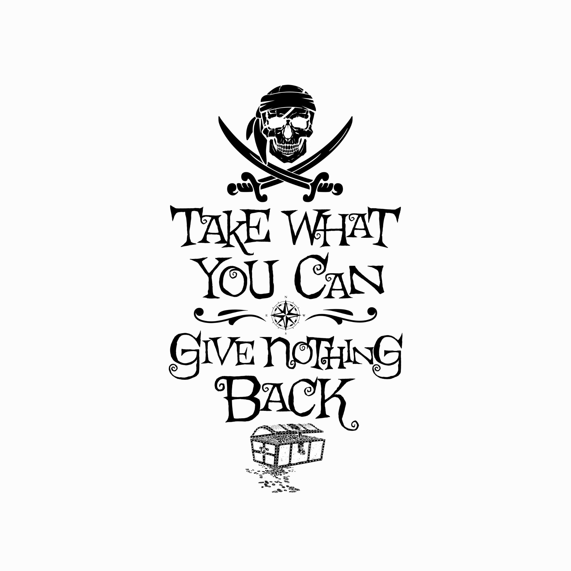 Pirates of the Caribbean, Take What You Can Give Nothing Back SVG PNG ...