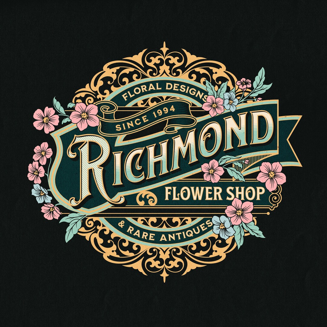 Custom Logo - Logo Designer - Business Logo Design - Victorian Logo ...