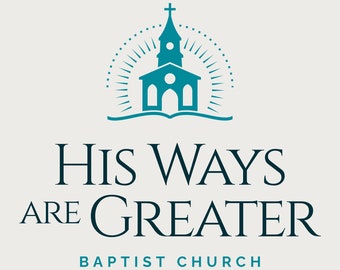 Church Premade Logo Cross Circle Star With Ministry Name SVG PNG ...