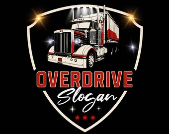 Trucking Logo, Big Rig Logo, Trucking Company Logo, Moving Truck, Semi ...