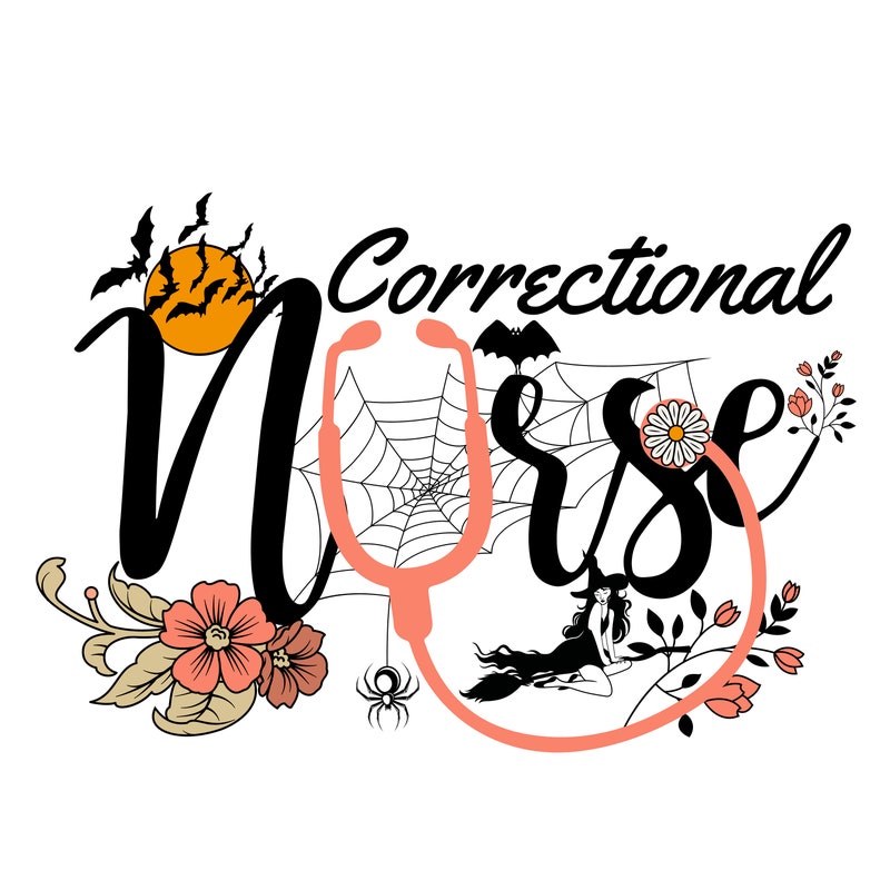 Correctional Nurse Svg - Etsy