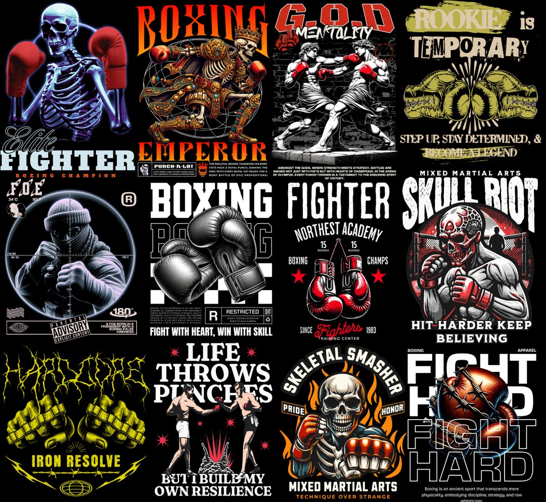Premium Quality PNG Boxing Trending T-shirt Design – Unique Streetwear ...