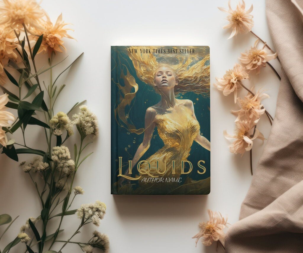 Book Cover Design Based on One of My Artworks, Ebook Cover Design ...