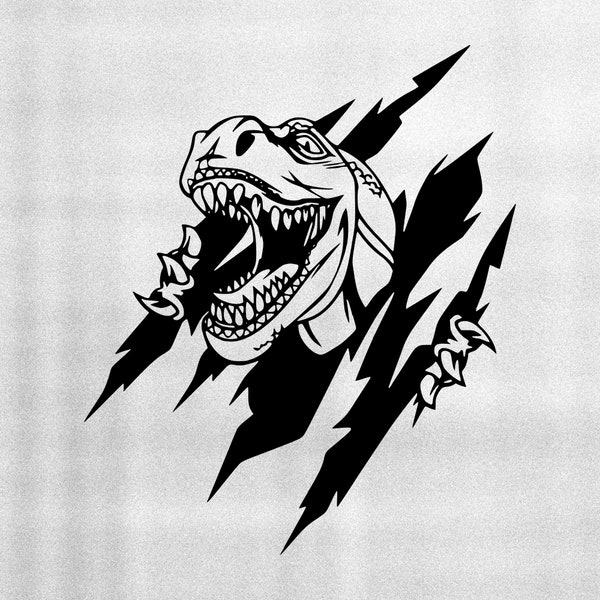 Dinosaur Scratch Sublimation - Etsy