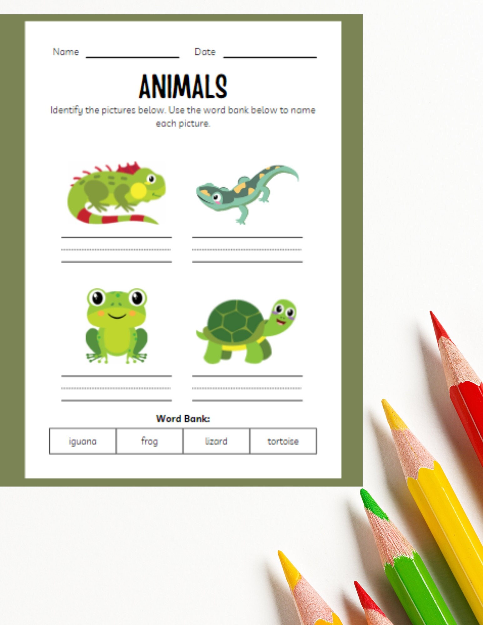 Printable Workbook for Kids, Printable Sheets With Activities for Kids ...