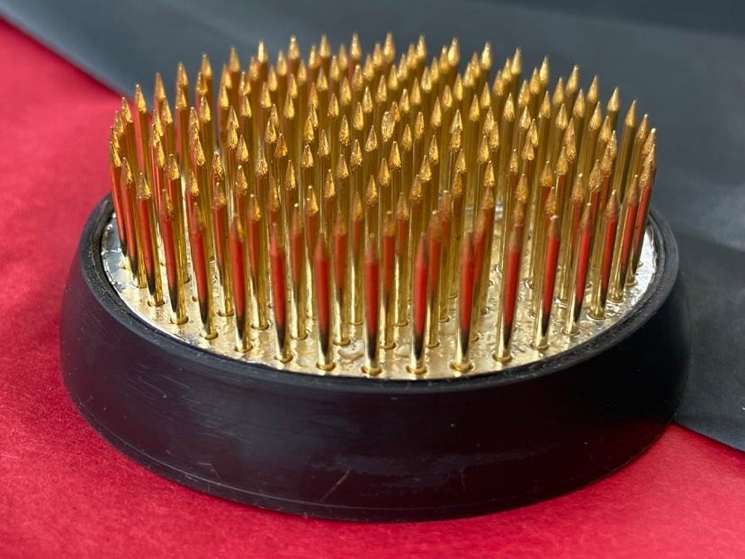 Ikebana Kenzan Pin Holder. Eco Friendly Flower Arranging Frog. 4cm/6cm ...