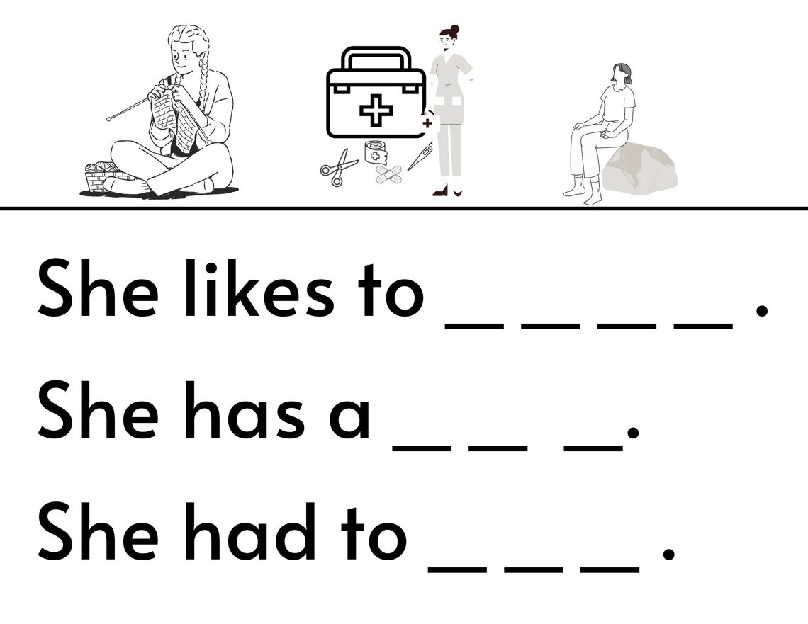 At Et It Ot Ut CVC Word Family Bundle Activity - Etsy