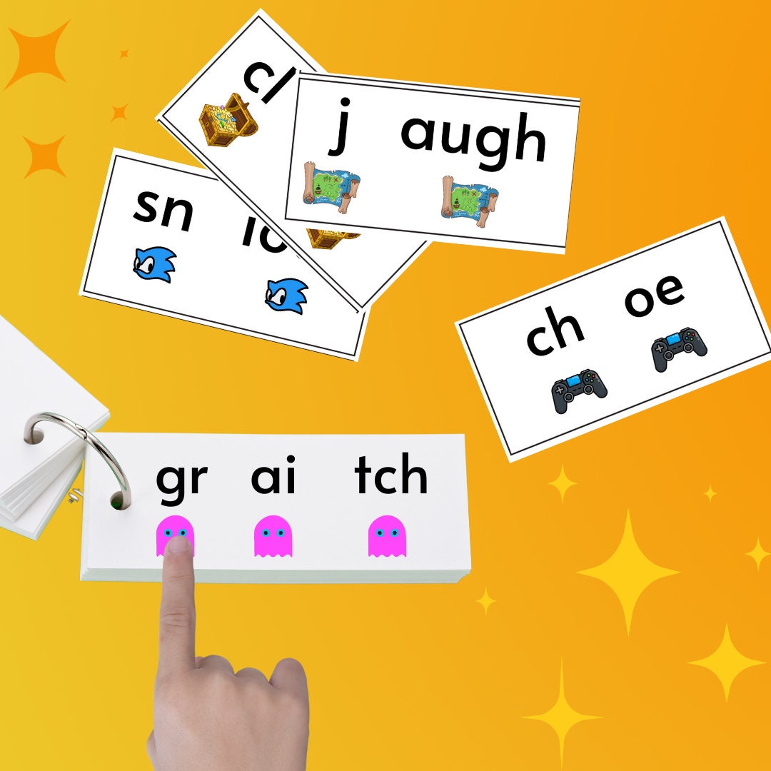 100 Nonsense Word Cards | Dipthongs | Vowel Teams | Decoding | WHITE ...
