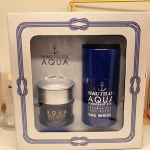 Nautilus Aqua (1998) 30 Ml 1 Fl.oz + Deodorant 75 Ml 2.5 Fl.oz Eau De ...