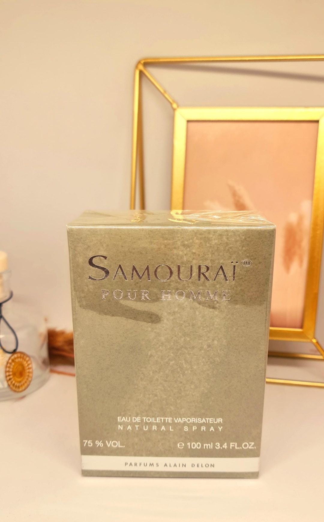 Samurai Alain Delon 100 Ml 3.4 Fl.oz Eau De Toilette for Men Spray New ...